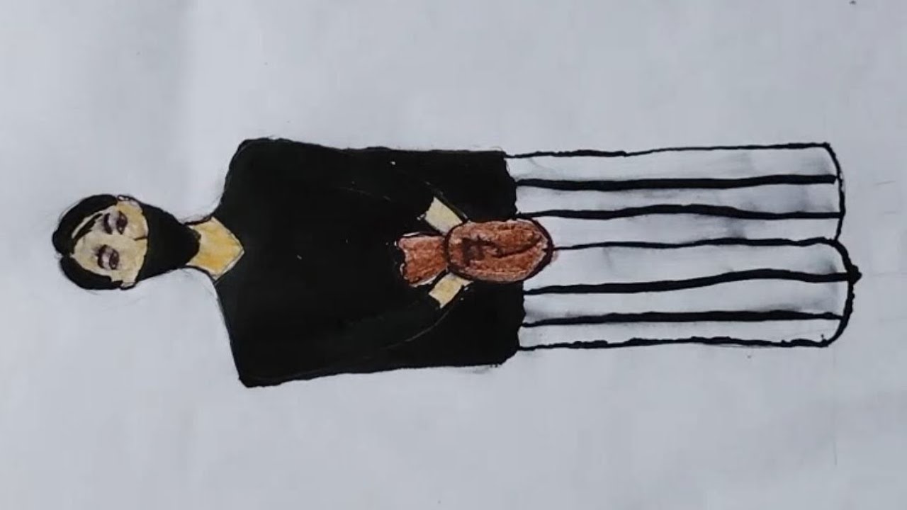 How to make a thief drawing #art #draw #top10 #drawing #viral - YouTube