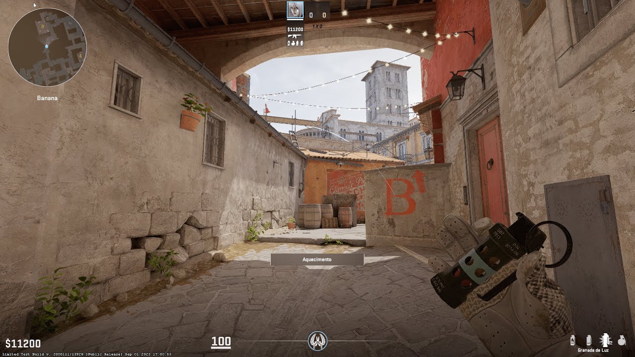 How to Throw the Fallen flash in CS2 Inferno - YouTube