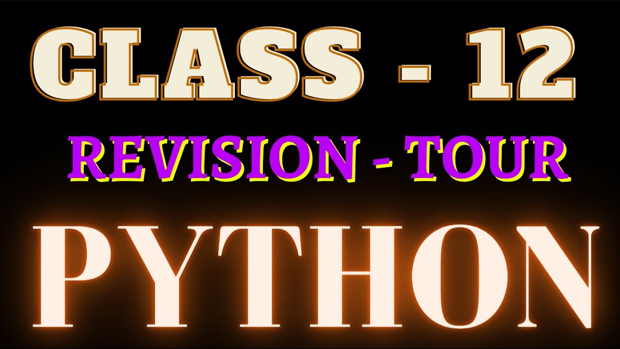 Cs Class 12 Python Computer Science Class 12 Class 12 Python Chapter 1 Class 12 Python Youtube