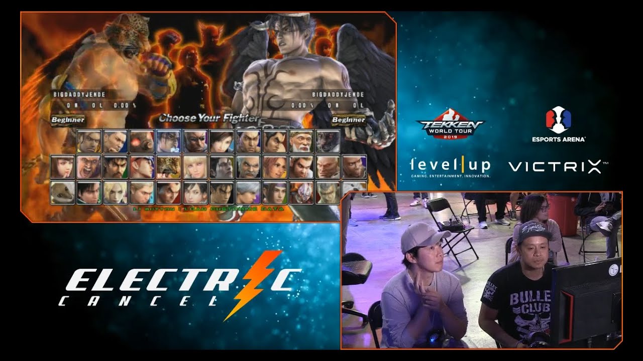 Tekken 5 DR - Electric Cancel - Top 4 (Qudans, Jackie_Tran, Myk ...