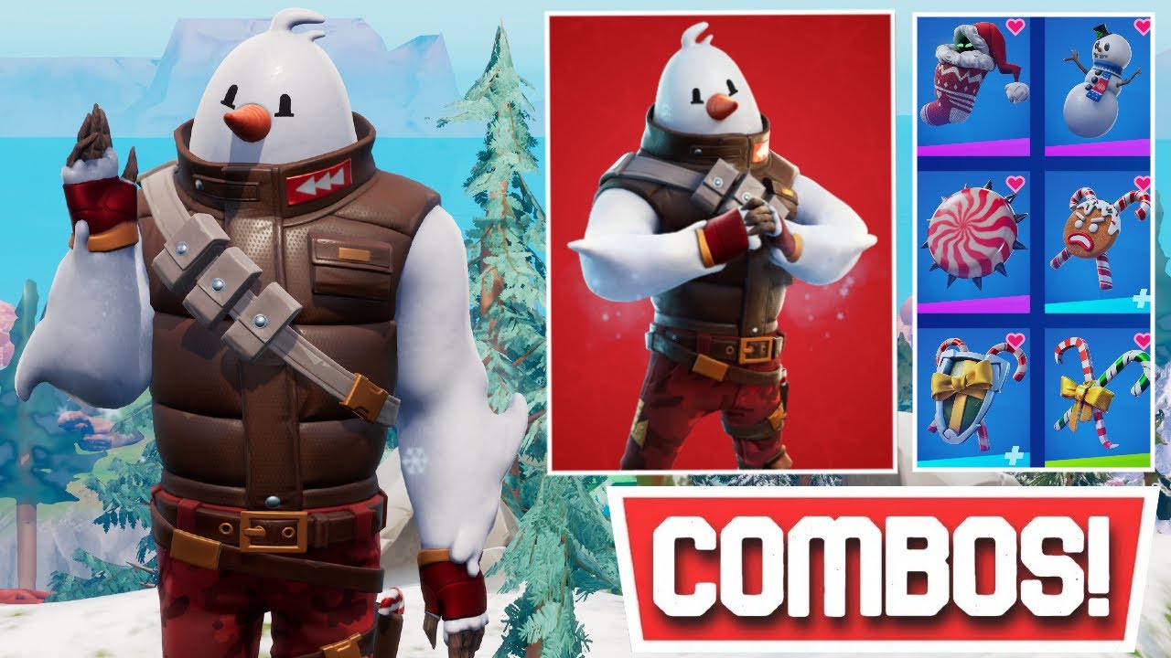 BEST SNOWMANDO SKIN [CHRISTMAS 2022] COMBOS! | Fortnite - YouTube