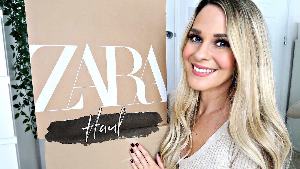 HUGE ZARA HAUL AUTUMN WINTER 2020 | UNBOXING & TRY ON - YouTube