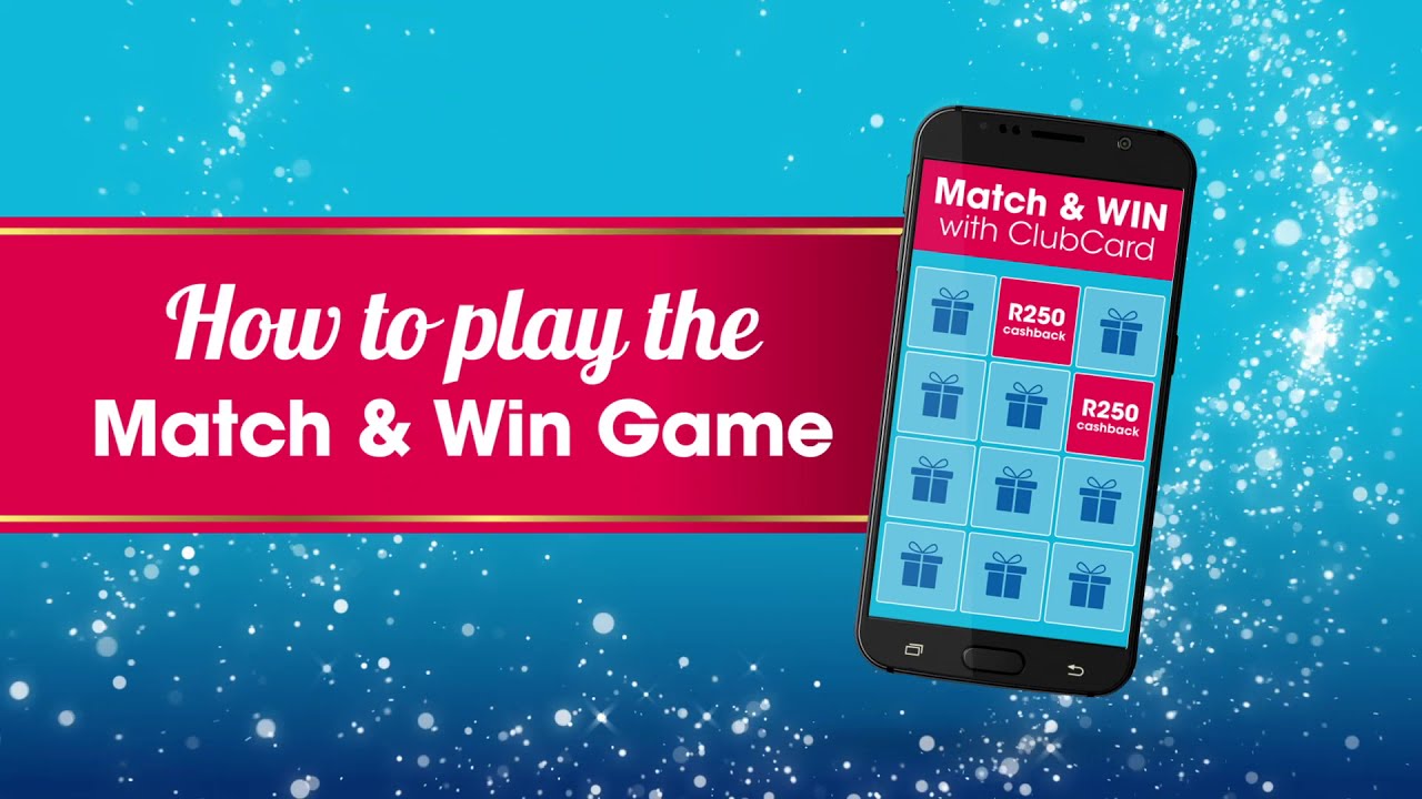 ClubCard Match & Win Game - YouTube