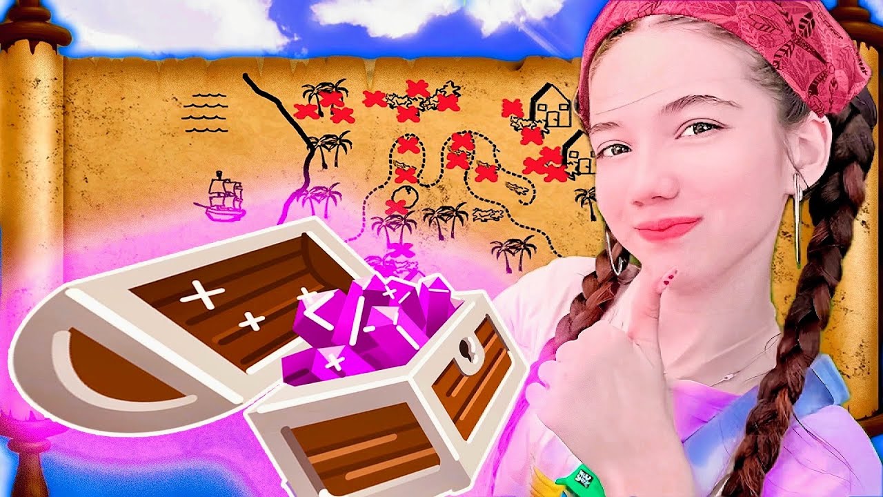 TREASURE HUNT GAME in Real Life | 26 SPOTS Treasure Map Outdoor Quest ...