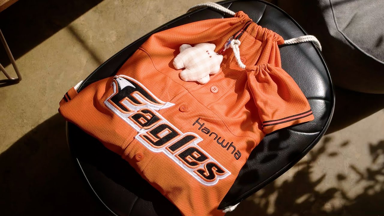 한화 이글스 유니폼으로 가방 만들기 리폼 Reformation to make bags with Hanwha Eagles ...
