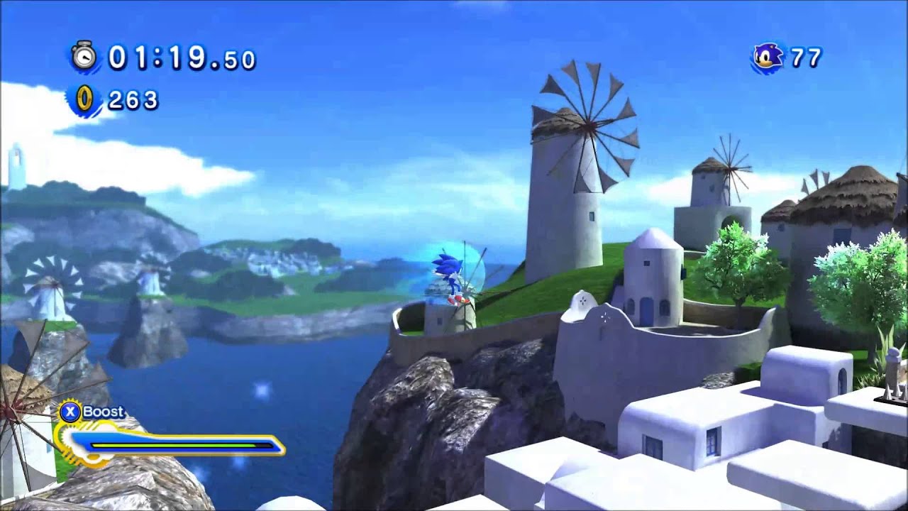 Sonic Generations - Unleashed Project - Windmill Isle (Act 2) (1080p ...