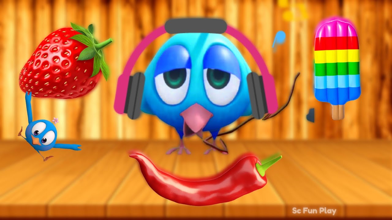 PINGOO BIRD | PINGOO EFFECTS ICE CREAM CHILLI STRAWBERRY | NEW FUNNY ...
