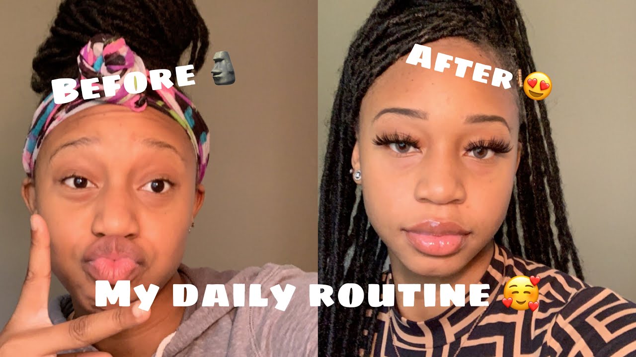 GRWM | Skin care & Makeup Routine 🥰 | Quarantinecation Pt.1 - YouTube