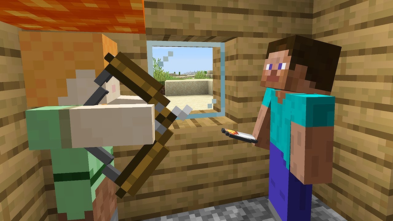 ALEX VS STEVE IN MINECRAFT BY BORIS CRAFT PART 11 - YouTube