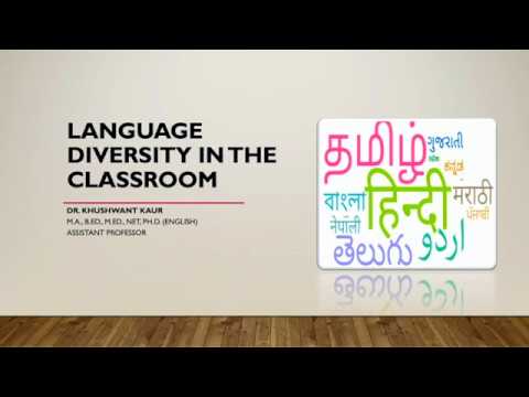 Language Diversity in the Classroom - YouTube