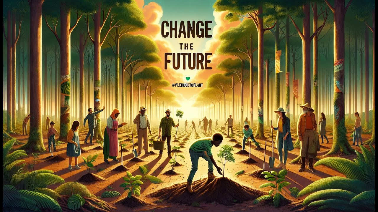 Change the Future: The Power of a Single Tree 🌳 #pledgetoplant - YouTube