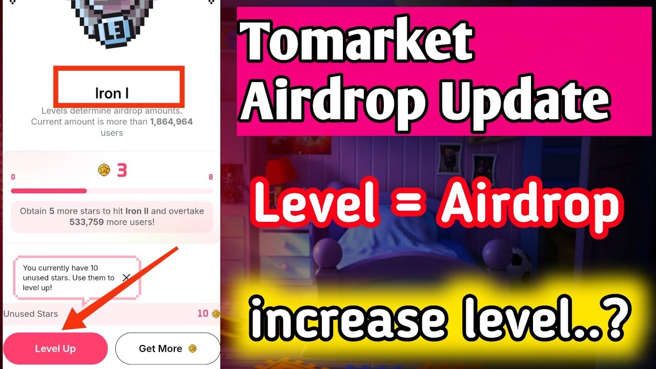 How To Increase Level In Tomarket. Tomarket Airdrop Level Increase ...