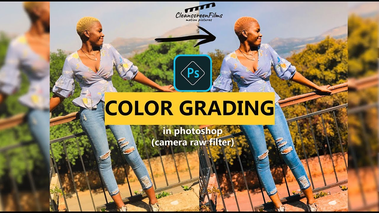 Color Grading Using Adobe Photoshop CC (In 5minutes) - YouTube