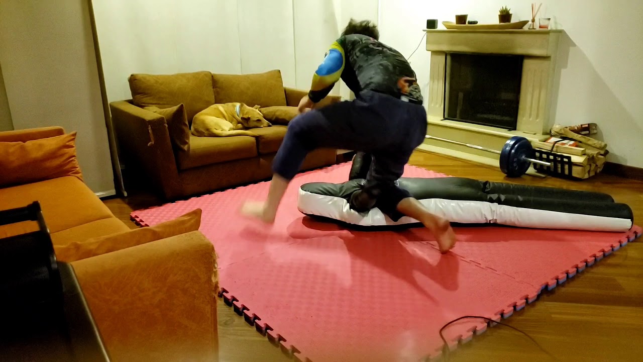 Grappling dummy drill 06172020 - YouTube