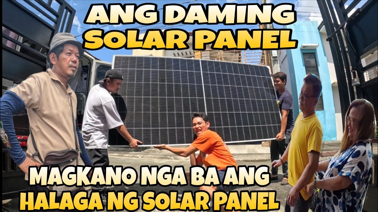 GRABE GANITO PALA KAMAHAL MAGPAKABIT NG SOLAR PANEL ANG DAMI NITO ...