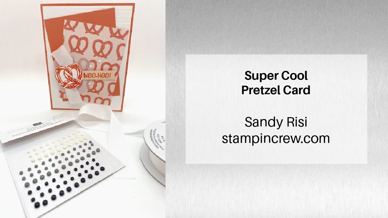 Super Cool Pretzel Card - YouTube