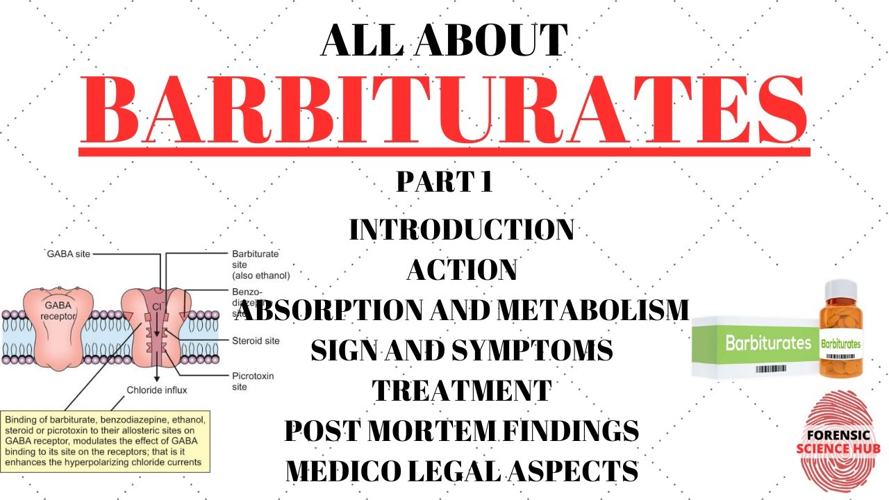 Barbiturates | Introduction | Action of barbiturates | Absorption and ...