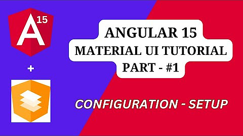 Angular 15 - Material UI Tutorial - YouTube