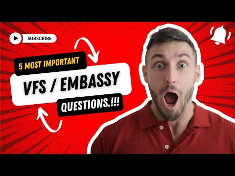 How to Crack Embassy Interview for Heavy Drivers?/ 5 imp questions. # ...