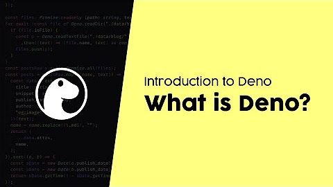 Learn Deno - YouTube