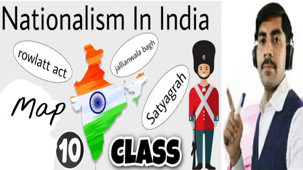 NATIONALISM IN INDIA CLASS 10 HISTORY MAP - YouTube