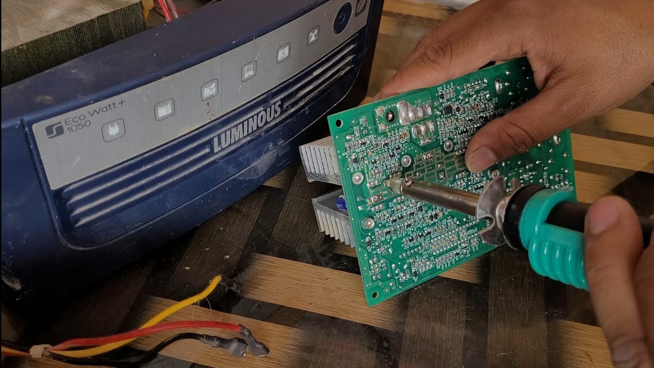 Inverter main kon se mosfet lagaye | Luminous eco watt inverter repair ...