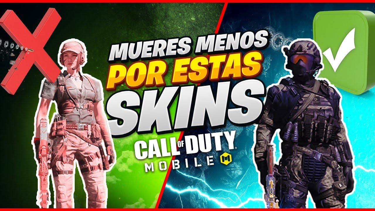 SI USAS ESTAS SKINS MORIRÁS MENOS EN COD MOBILE (TE EXPLICO EL PORQUÉ ...