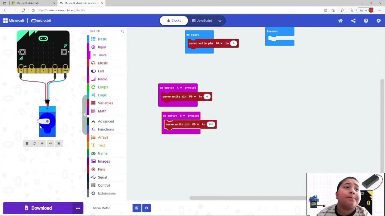 MicroBit - Servo Motor - YouTube