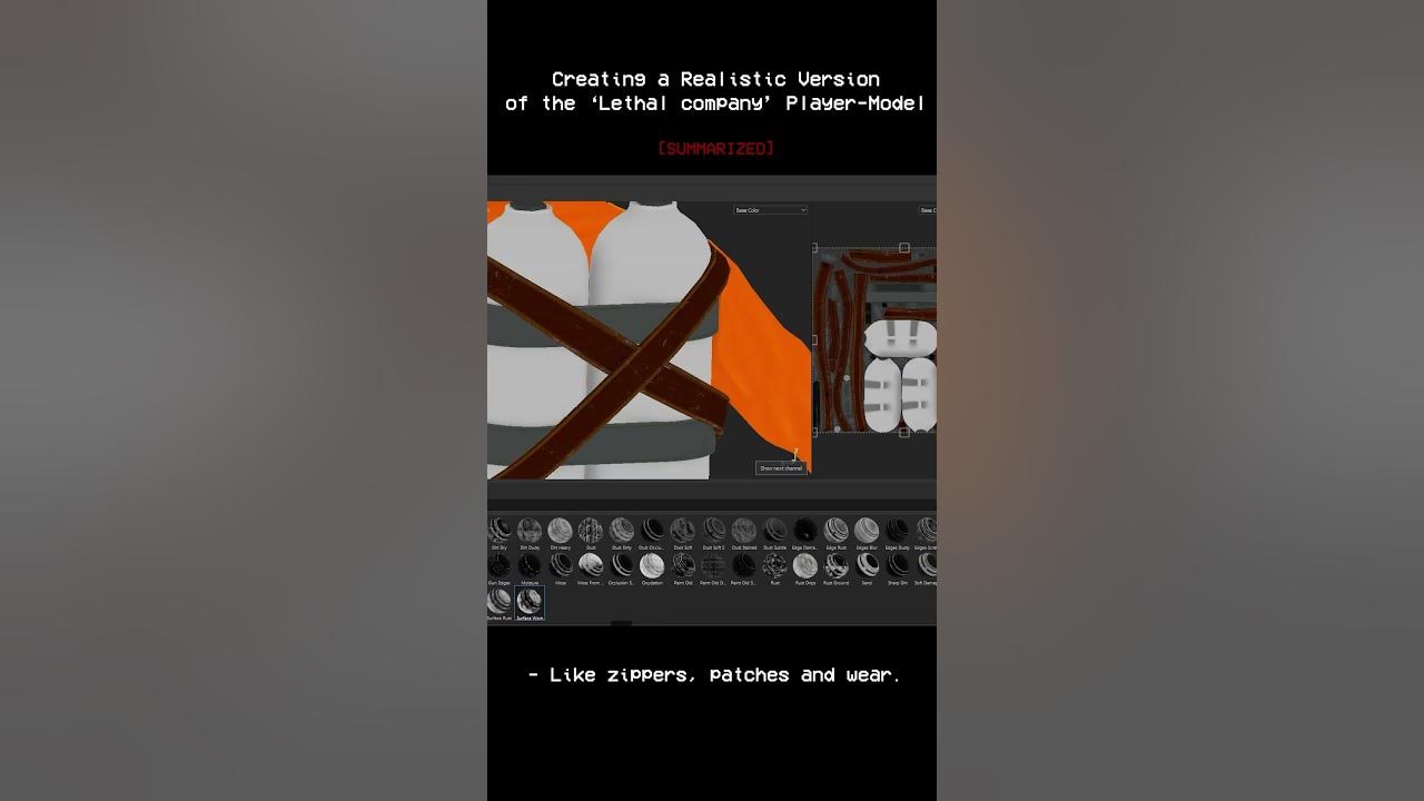 Creating a Realistic LETHAL COMPANY Playermodel - Summarized! - YouTube