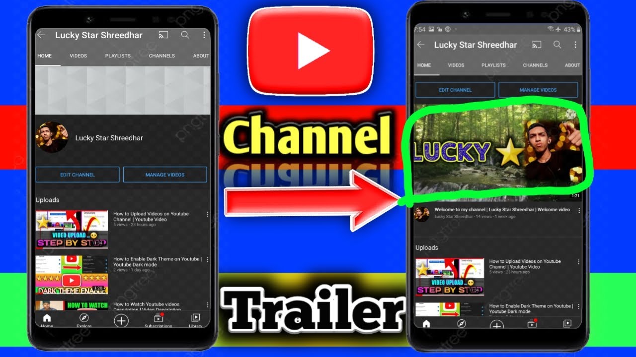 How to Set Channel Trailer in YouTube | How to add Trailer - YouTube