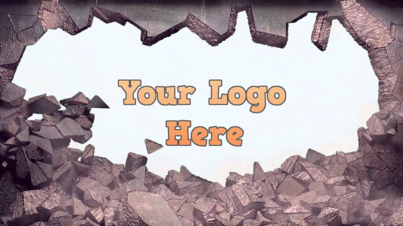 Logo Intro Wall Breakthrough - YouTube