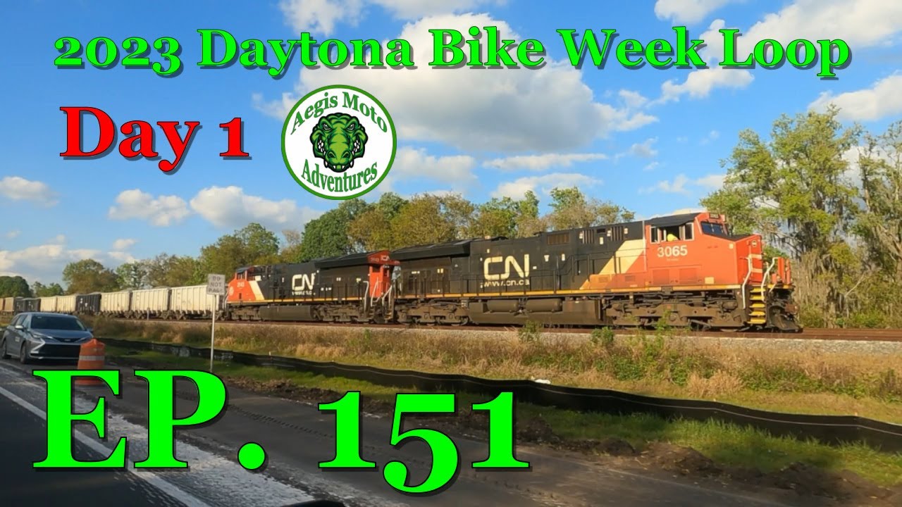 2023 Daytona Bike Week Loop (Day 1) - YouTube
