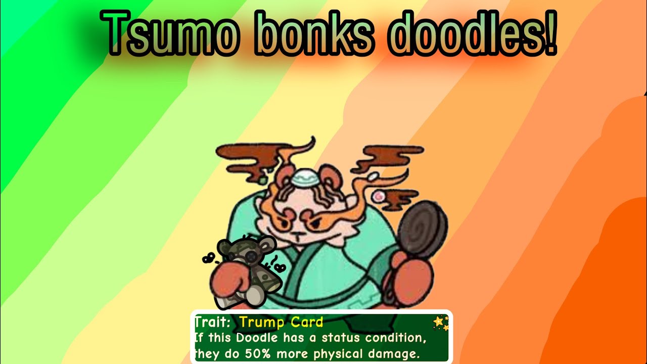 (Doodle World PvP) Tsumo Is THE BONK GOD! - YouTube