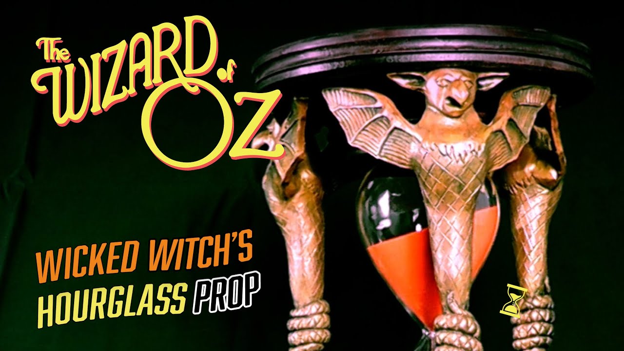 Wicked Witch's Hourglass Replica | Wizard of Oz Prop - YouTube