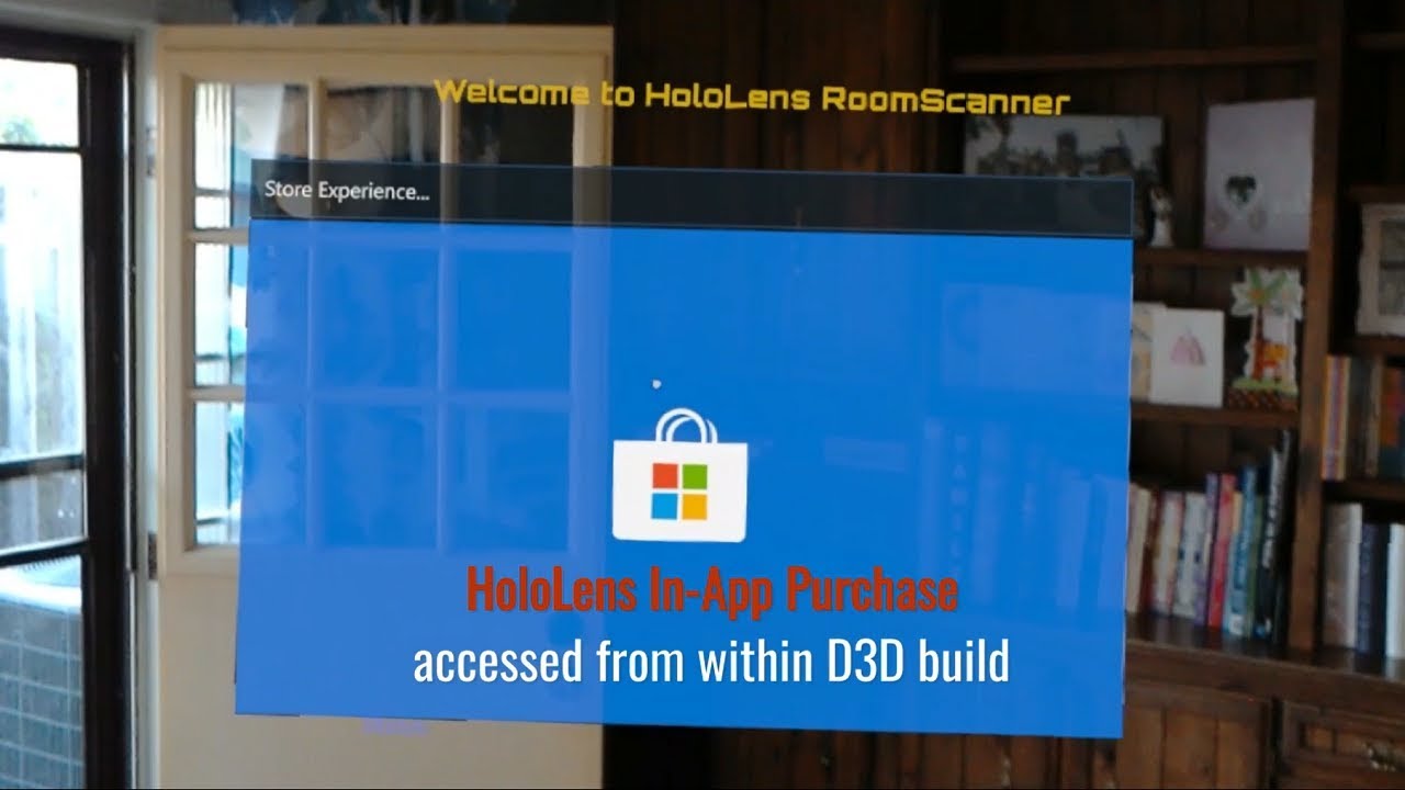 HoloLens In-App Purchases D3D - YouTube
