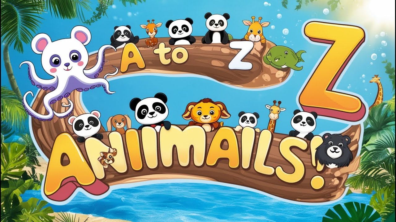 ABC Animal Song | ABC Learning Video For Toddlers #abcd - YouTube