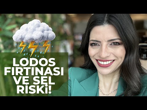 LODOS FIRTINASI VE SEL RİSKİ!