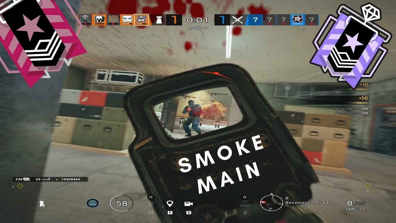 The SMOKE MAIN | DISCONNECT🔌 [Rainbow Six Siege] - YouTube