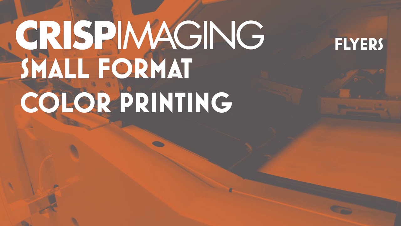 Crisp Imaging Small Format Color Printing Splash - YouTube
