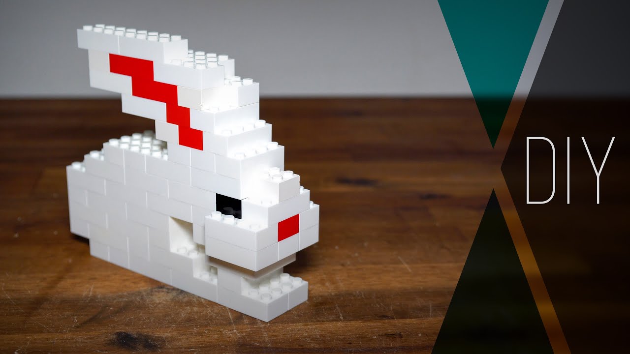 Hase aus Lego bauen | Legoidee für Ostern | DIY - YouTube