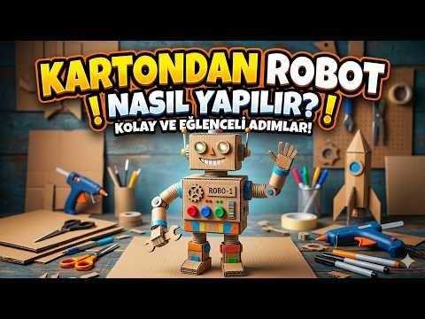 Kartondan Robot Nasıl Yapılır? Çocuklar İçin Eğlenceli ve Kolay Robot Yapım Rehberi