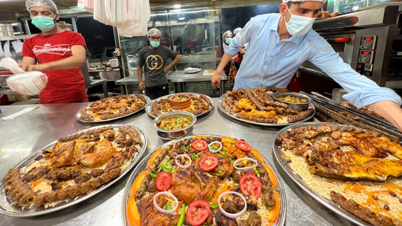 Platter - KDF Famous Platter Ring Road Peshawar | Street Food Pak - YouTube