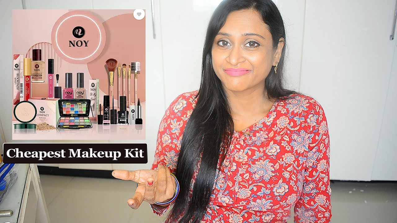 Trying Flipkart Makeup Kit | 15 Makeup Products For Just 250 Rs ...