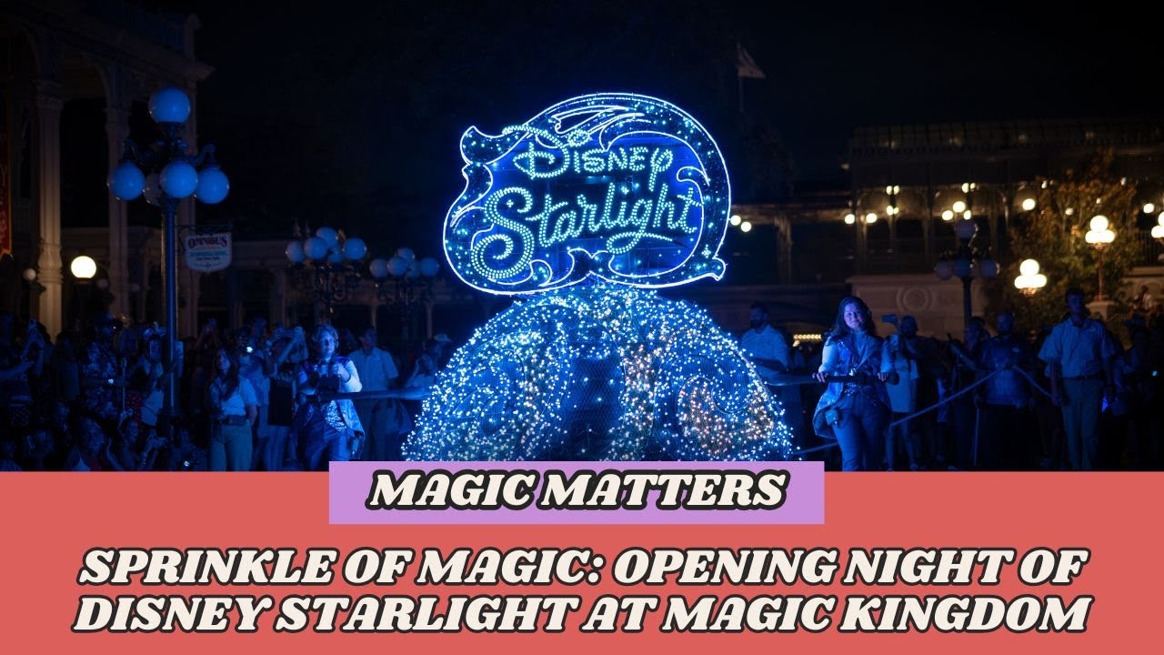 Sprinkle of Magic: Opening Night of Disney Starlight at Magic Kingdom ...