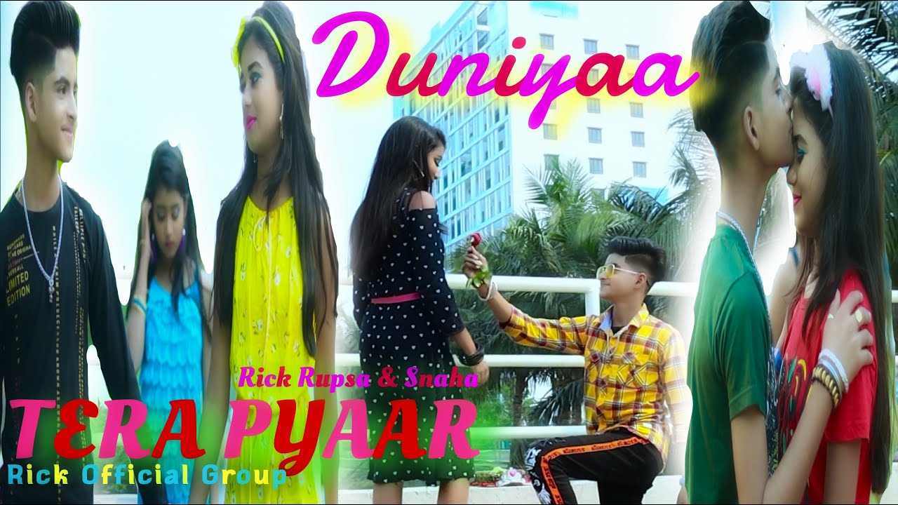 Duniyaa💋Ujjal Dance Group🌴Cute Love Story💕Rick Rupsa & Snaha🌈New ...
