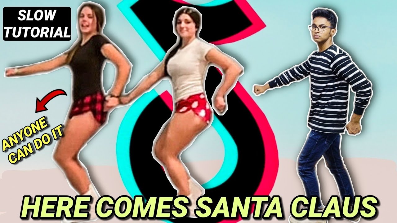 Here Comes Santa Claus *EASY TUTORIAL STEP BY STEP EXPLANATION* Tik Tok ...