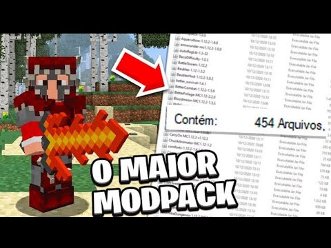 BAIXEI O MODPACK MAIS PESADO DE TODO O MINECRAFT! - YouTube