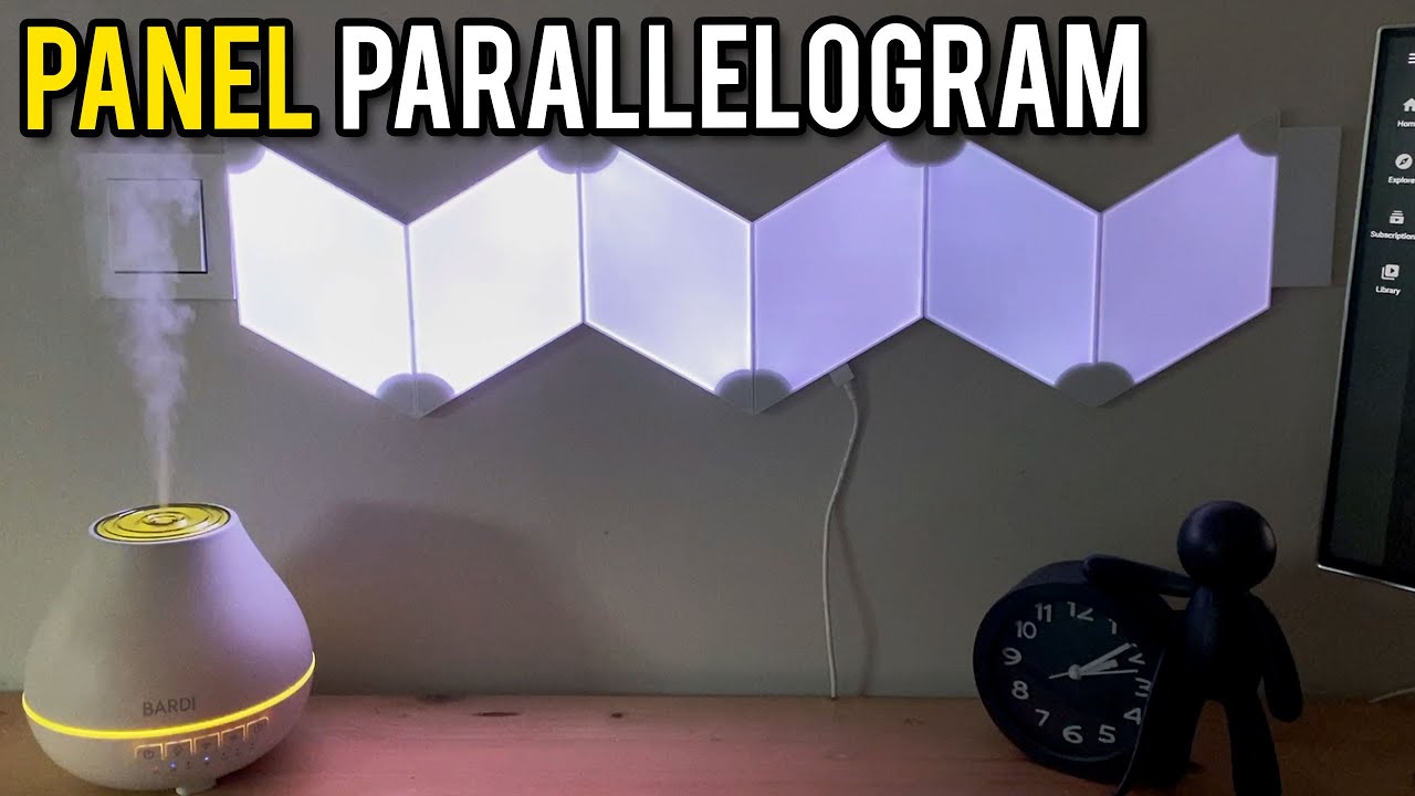 SMART PARALLELOGRAM PANEL LIGHT@BardiSmartHome | Unboxing & Review ...