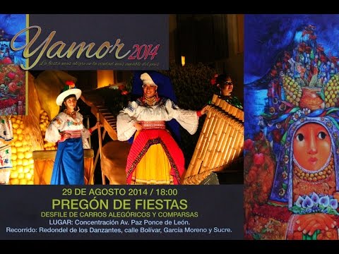 Fiestas Del Yamor 2014- Pueblo Kichwa Otavalo, Ecuador. Parte 1. - YouTube