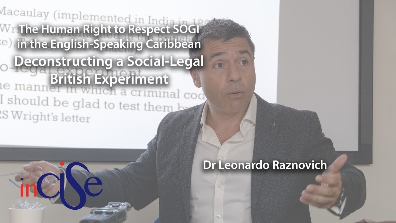 The Human Right to Respect SOGI in the English-Speaking Caribbean - YouTube